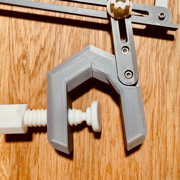 Height Throwing Gauge (clamp On) With Rubber Pointers for Pottery Wheel ...