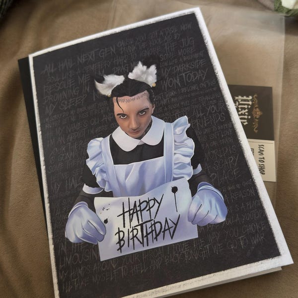 Foo Fighters Birthday Card | Dave Grohl Illustration | "done, Done ...