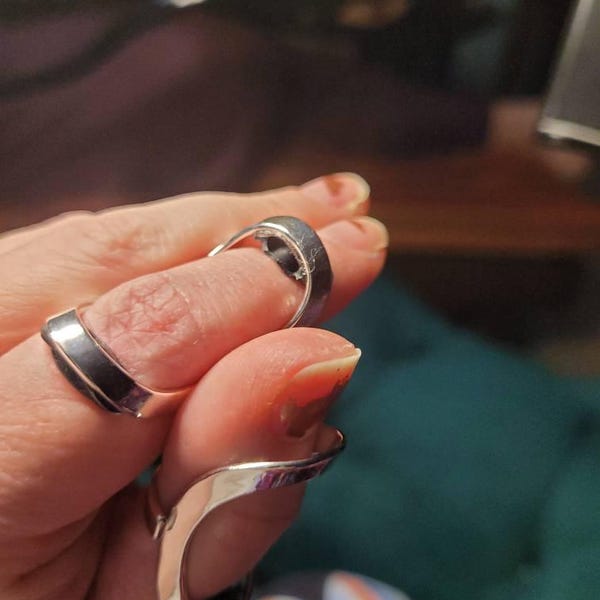 Adjustable Swan Ring, Finger Splint for Eds/arthritis, Joint ...