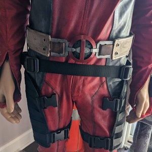 Deadpool Leg Knife and Sheath DP 2 Movie Inspired | Etsy