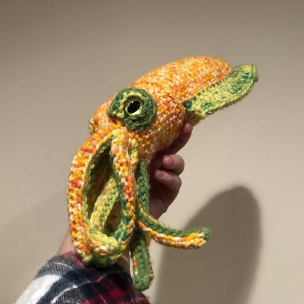 PATTERN ONLY Rainbow Cuttlefish Amigurumi Crochet - Etsy