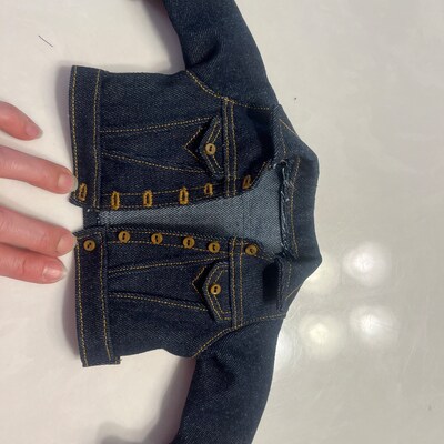 Denim Jacket 18 Inch Doll Clothes Pattern Fits Dolls Such as American ...