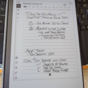 Supernote Templates, 2024 2025 Daily Journal, Supernote A5 / A5X / A6 ...