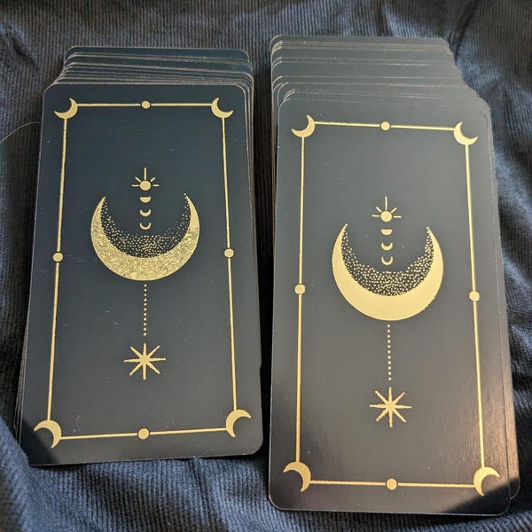 Black Tarot Cards Set Tarot Deck With Guidebook and Bag Classic Rider ...