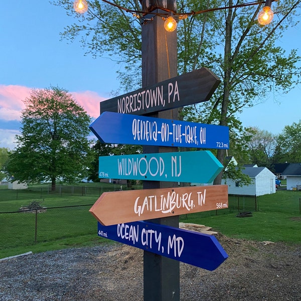 Directional Signs | Destination Signs | Arrow Sign | Yard Destination ...