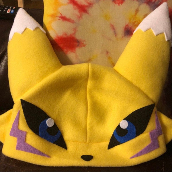 Digimon Hat - Renamon - MADE TO ORDER - Etsy