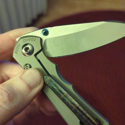 Fits Chris Reeve Large Sebenza 21 Models ONLY TITANIUM Replacement ...