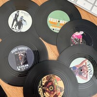 Custom Vinyl Coasters - Etsy