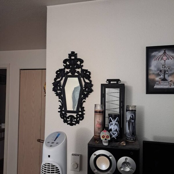 Gothic Victorian Coffin Mirror - Etsy