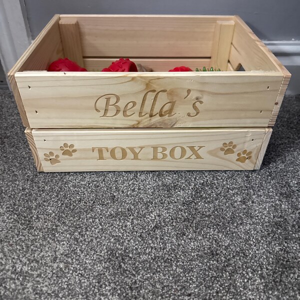 Personalised Sweet Candy Treat Engraved Crate - Etsy UK