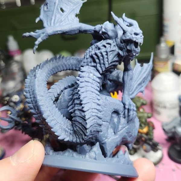 Godzilla Miniature Lord of the Print Kaiju Lizard King Model Gargantuan ...