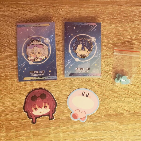 HSR Sampo and Sparkle the Masked Fools Honkai Star Rail Hard Enamel Pin ...