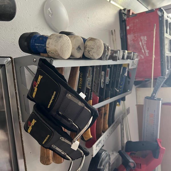 Hammer Storage Rack - Wall Mount Storage 12 Slots - Etsy