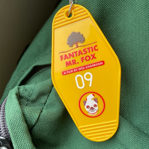 Wes Anderson Movie Inspired Retro Motel Key Fob - Etsy