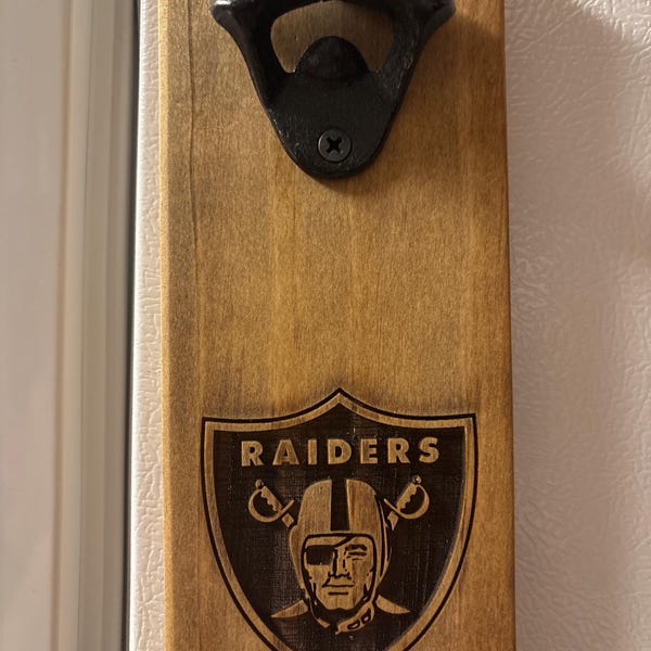 Personalized Magnetic Bottle Opener: Wall Mount Cap Catcher, Bar ...