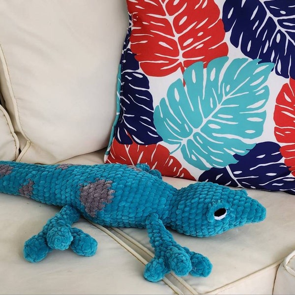 No Sew - Liam the Lizard Crochet Pattern - Lizard - Salamander (PDF) - Etsy