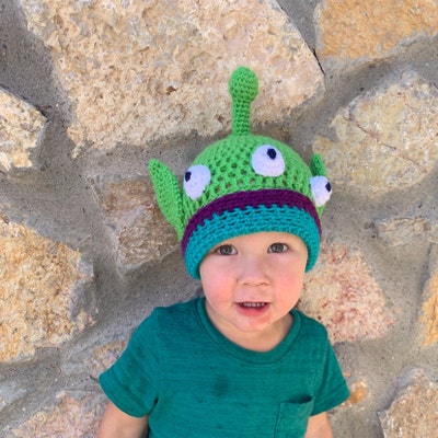 Alien Crochet Hat Pattern PDF DIY Newborn to Adult Sizes Included in ...