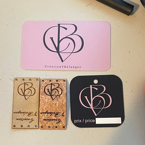 Custom Tag, Ultra Suede, Tag, Fabric Custom Tag, Personalized, Suede ...