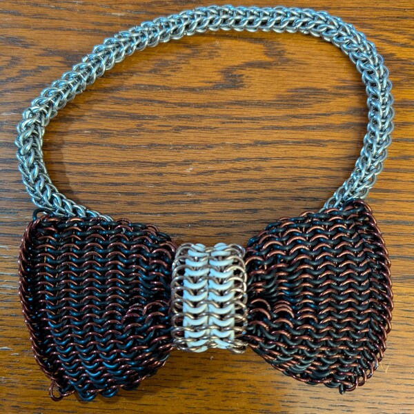 Chainmail Bow Tie Tutorial - Etsy