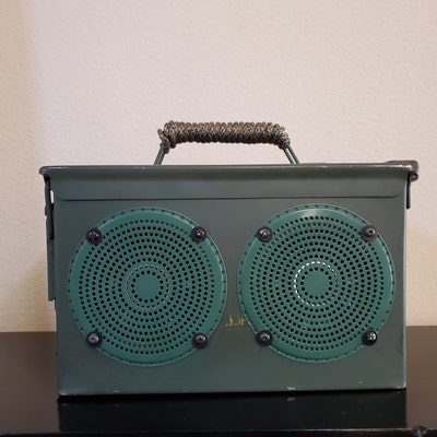 MAX POWER Bluetooth Ammo Can Boombox. Completely Assembled 50W50W ...
