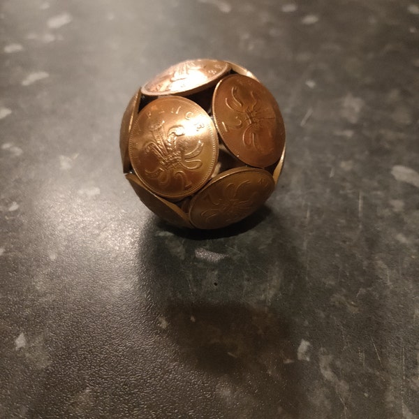 Jenny Wren Bronze Farthing Coin Ball. Different Dates Available. 70th ...