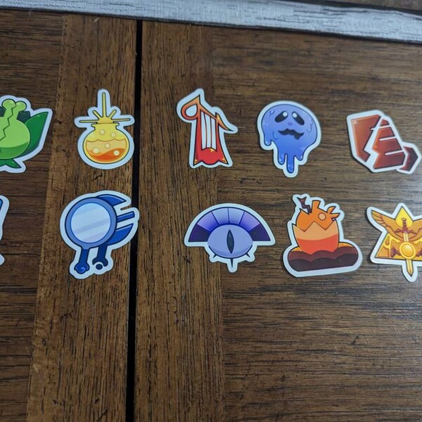 The Owl House Coven Sigil Vinyl Stickers Bundle - Etsy