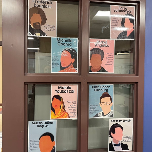 Inspirational Young Leaders Printable Poster Set, Digital Download ...