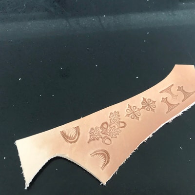 013-20 Floral Meander Leather Stamp Homemade Custom Saddlery - Etsy