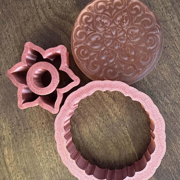 Eva's Lace, Springerle Mold and Cutter, KV2117 - Etsy