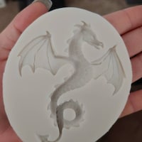 DRAGON MOLD, Fondant Mold, Dragon Theme Cake Decorations, Chocolate ...