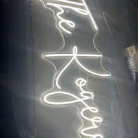 Custom Last Name Neon Sign Wedding for Reception Led Lights - Etsy Canada