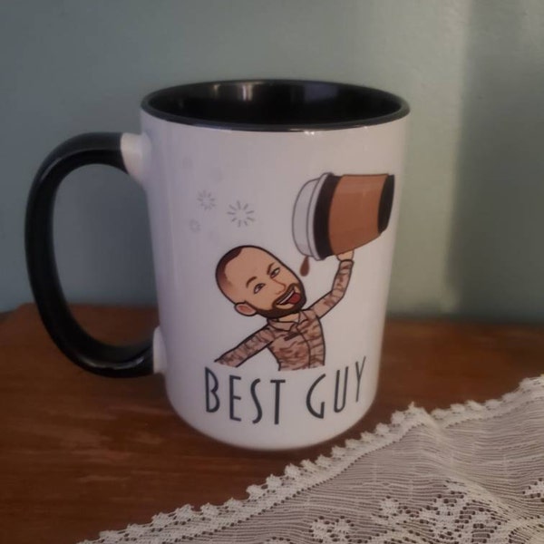 Personalized Bitmoji Coffee Mug: Custom Ceramic Mug, Coworker Gift - Etsy
