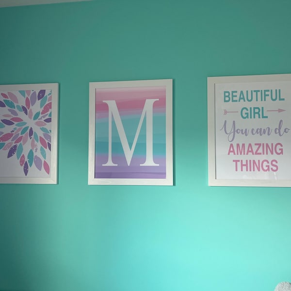 Teenage Girl Room Wall Decor, Tween Girls Bedroom Decor, Teen Girls ...