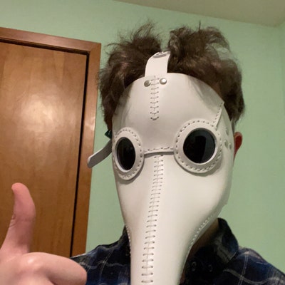 Plague Doctor Mask Red Plague Doctor Mask Plague Doctor - Etsy