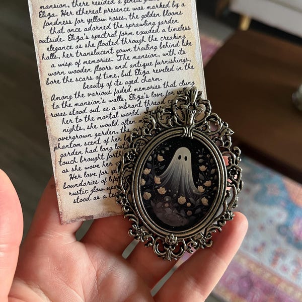 Tiny Baroque Framed Rustic Ghost Portrait 2x3 Inches - Etsy