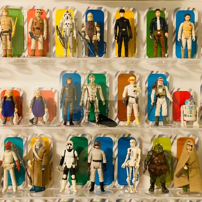 First 12 Vintage Star Wars Action Figure Display Card Backs - Etsy