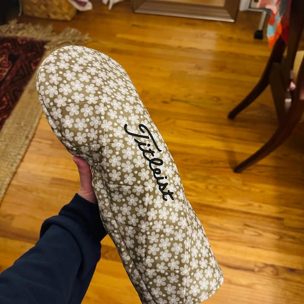 Easy Slip-on Headcover Sewing Pattern - Etsy