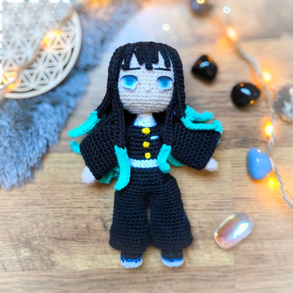 Muichiro Tokito Crochet Pattern ENG - Etsy