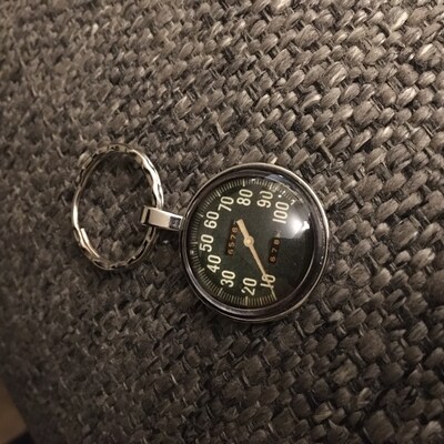 Custom Key Ring Speedometer Car Lover Gift Personalized Gift Custom Key ...