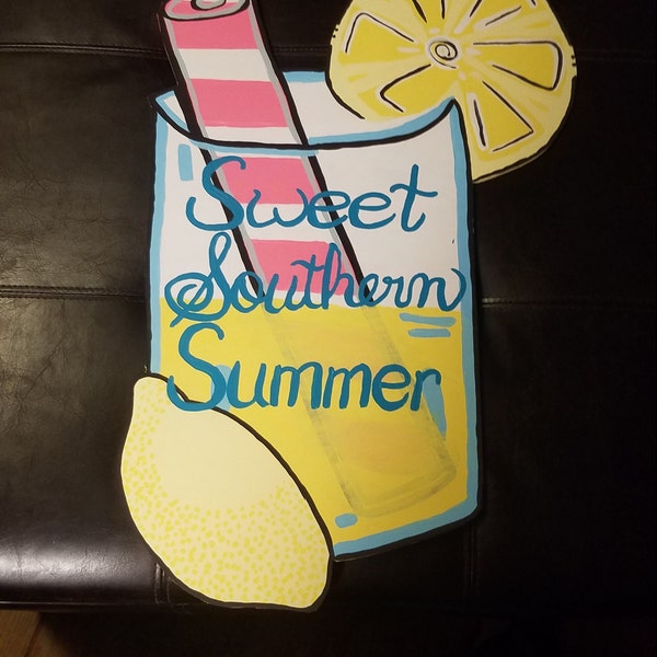 Lemonade Door Hanger Downloadable File Printable Template - Etsy