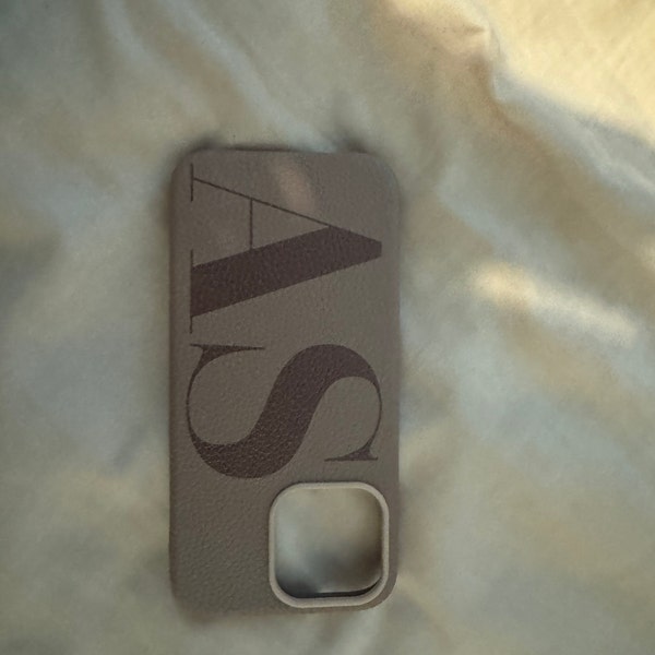 Custom iPhone 11 Case With Initials, Custom iPhone 11 Case, Embossed ...