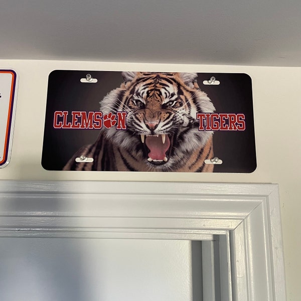 Tiger Roar Personalized Custom Vanity Novelty Front License Plate ...