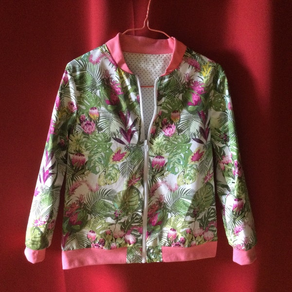 PATTERN Bomber Jacket for Womens, Women's Jacket, Sewing Pattern ...