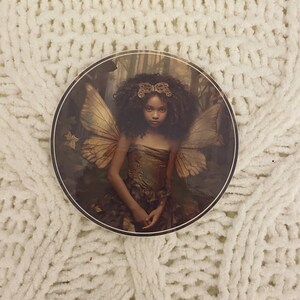 ART DECO FAIRY Sticker, 3inches, Fairycore Sticker, Vintage Fairy ...