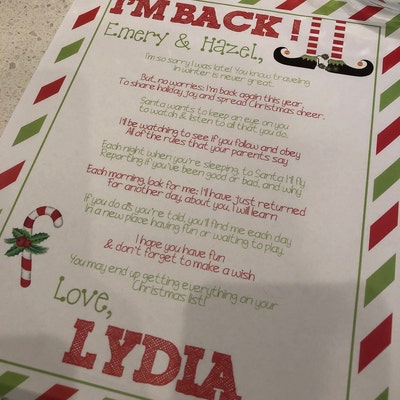 Printable Christmas Elf Letters and Activities-christmas & Holiday ...