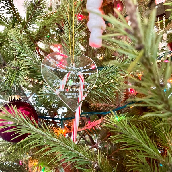 20th Wedding Anniversary Personalized Double Gold Banded Rim Plate ...