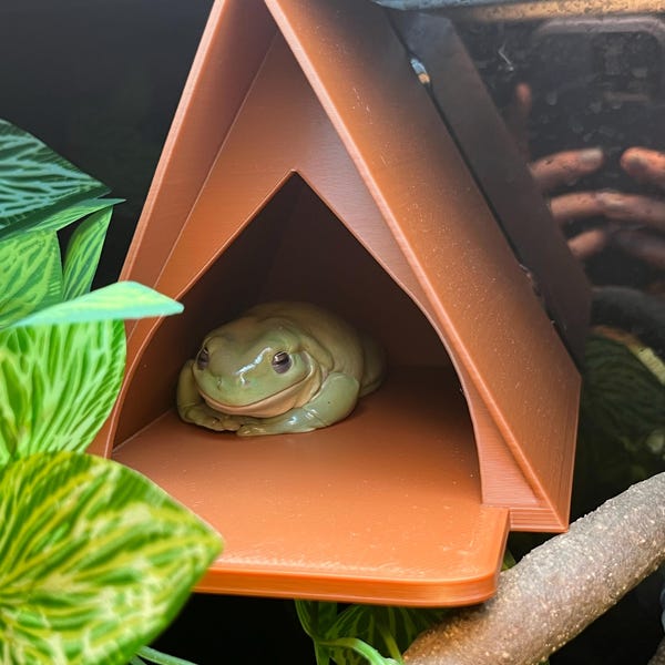 Pixel Hide For Reptile Amphibian Stl File With Commercial Licensing