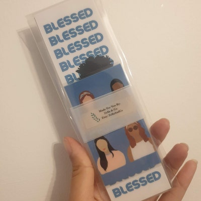 Laminated Blessed Bookmark Black Girls Read Christian - Etsy