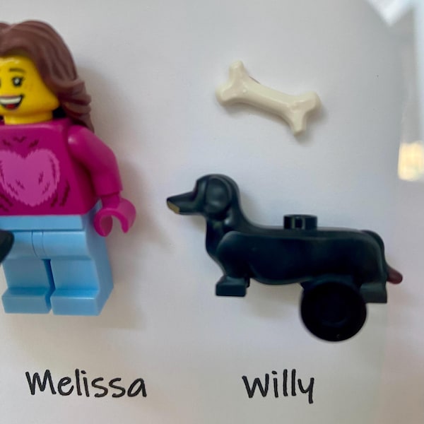 Custom Lego Minifigures Couples Gift, Wedding Lego Figure Art ...