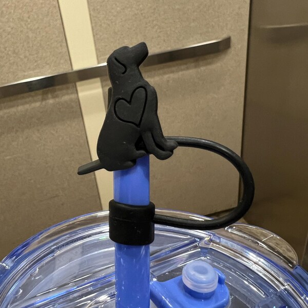 Yin Yang Straw Topper - Etsy